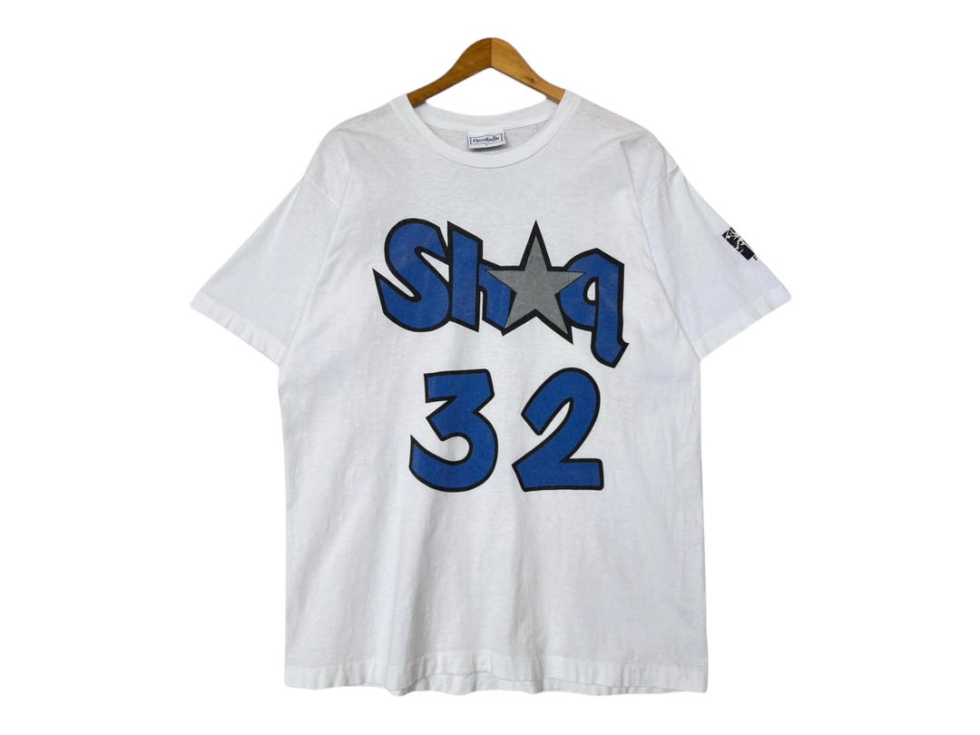 Vintage 90s Reebok Shaq 32 Tshirt Made in Usa Tees Vintage 90s ...