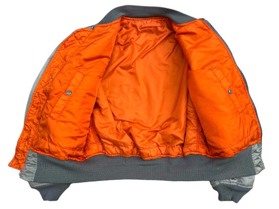 Vintage 80s Alpha Industries MA-1 Flyer's Man Interme… - Gem