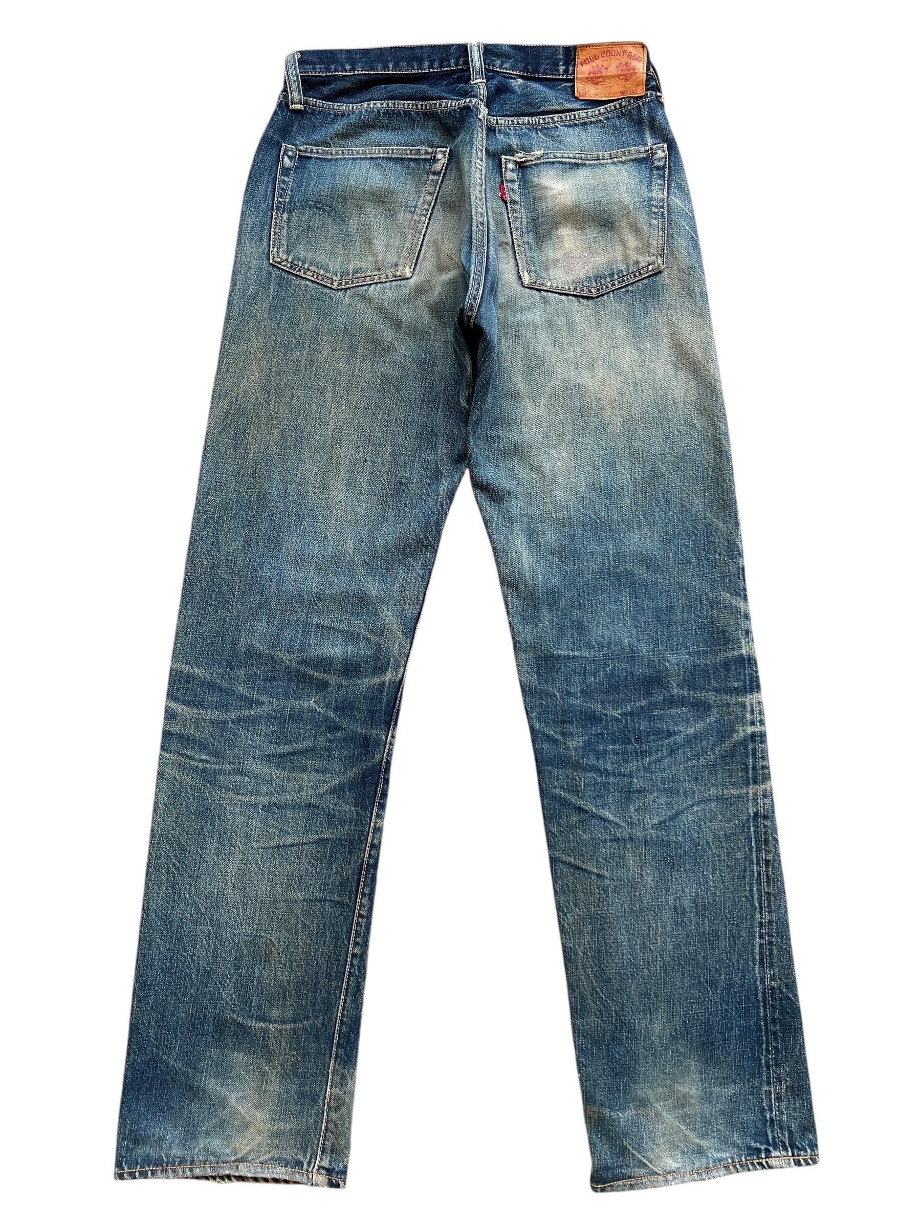 Vintage 90s Fullcount Japan Selvedge Denim Jeans Full Count Distressed ...