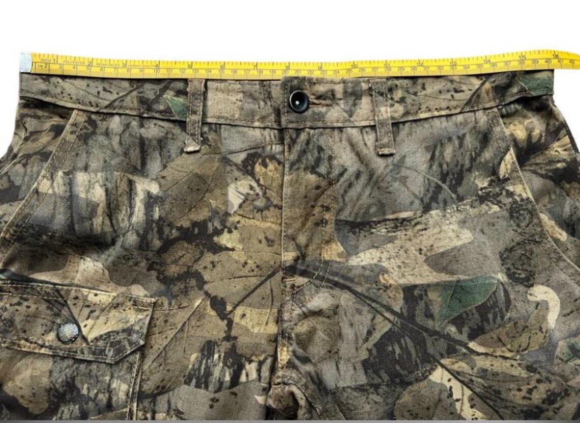 Vintage Real Tree Low Rise Cargo Flare Pants Vintage Real Tree Pants ...