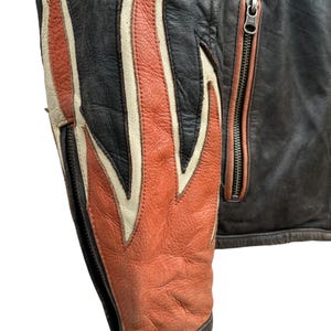 Vintage Harley Davidson Biker Leather Racing Jacket - Etsy