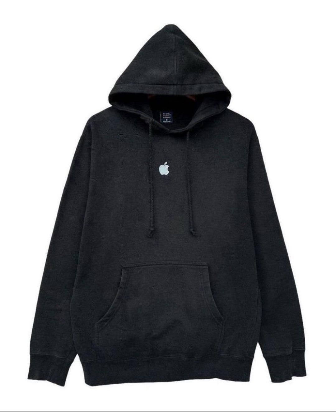 Vintage Apple Hoodie Vintage Apple Spellout Embroidered Hoodie Apple ...