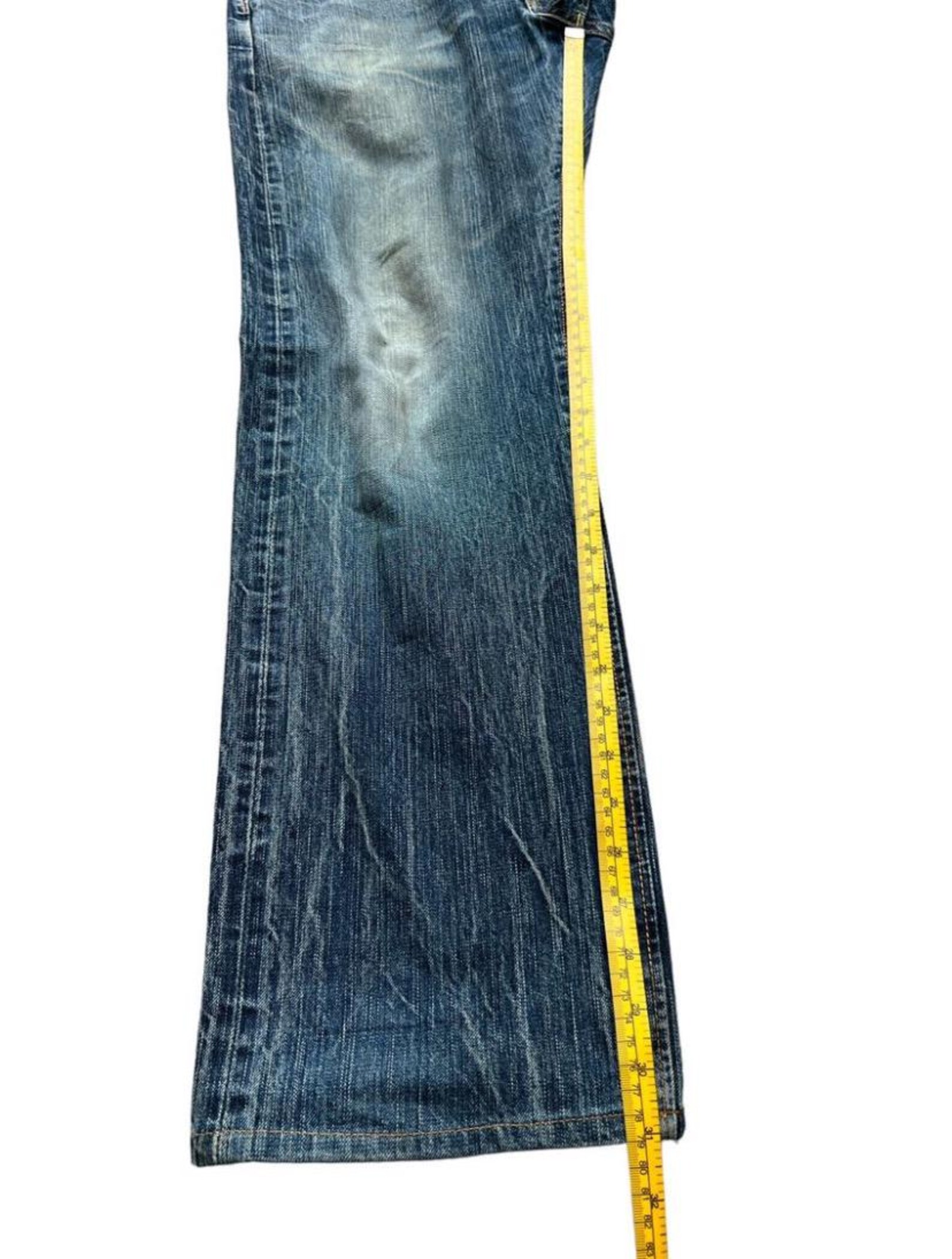 Vintage Edwin 505zx Japan Selvedge Denim Jeans Edwin Distressed ...