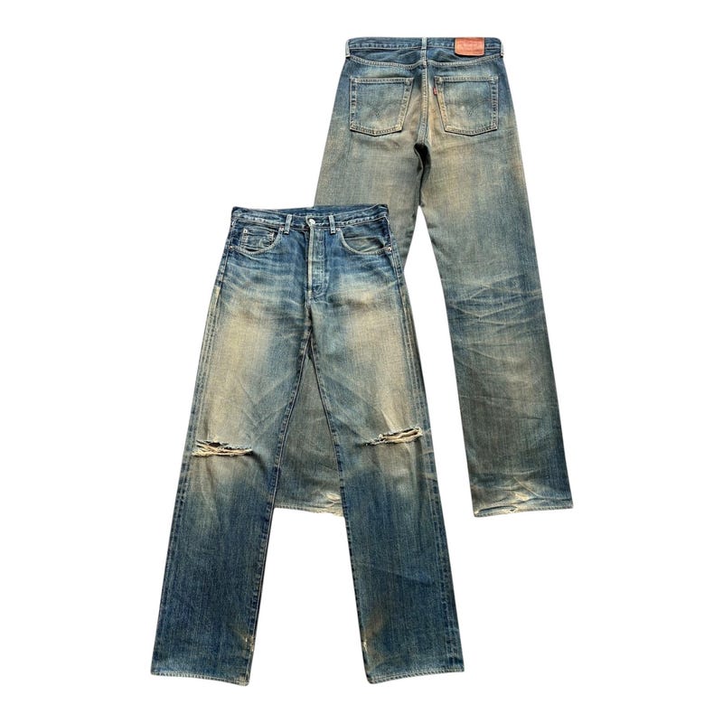 Vintage Denim Jeans - Etsy