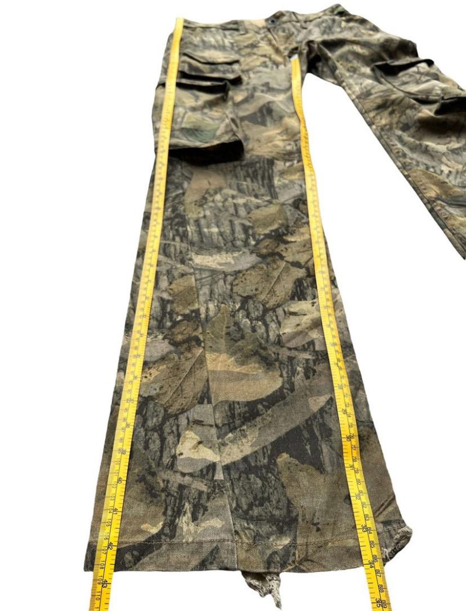 Vintage Real Tree Low Rise Cargo Flare Pants Vintage Real Tree Pants ...