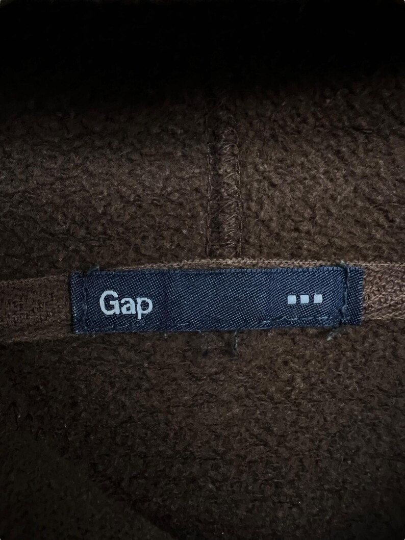 Vintage GAP Brown Hoodie Vintage Gap Baggy Hoodie Gap Pullover Hoodie ...