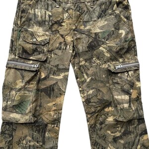 Vintage Real Tree Low Rise Cargo Flare Pants Vintage Real Tree Pants ...