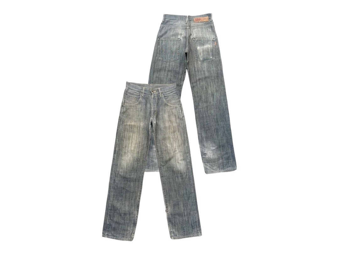 Vintage Edwin 505ZX Japan Selvedge Denim Jeans Edwin Distressed ...