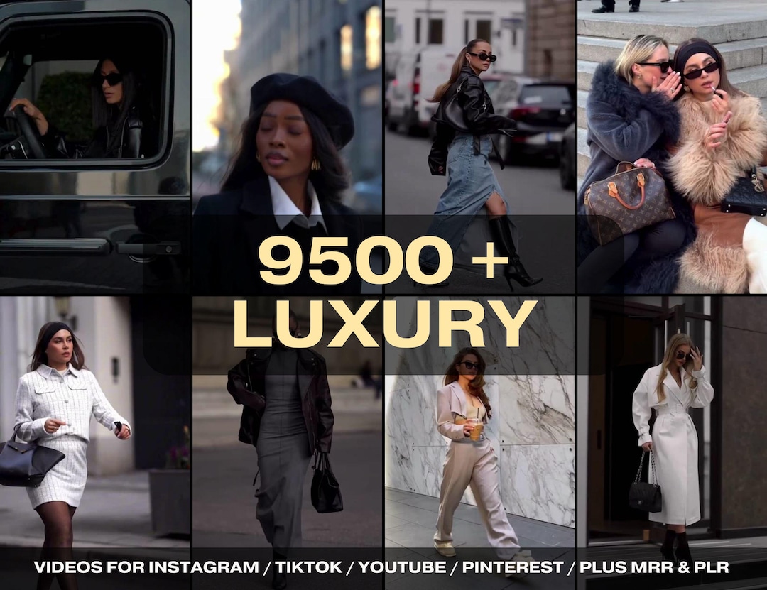 9500+ Luxury Faceless Video Reels for Instagram | Content Creator ...