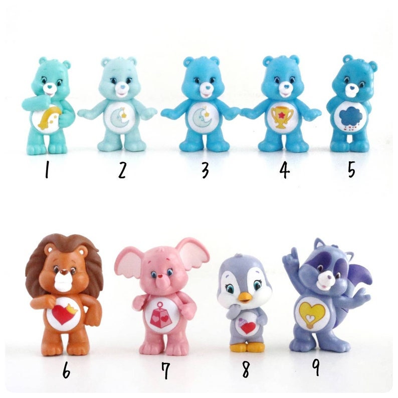Care Bears Figure Care Bears Figurines PVC Dolls Toys Blind - Etsy UK