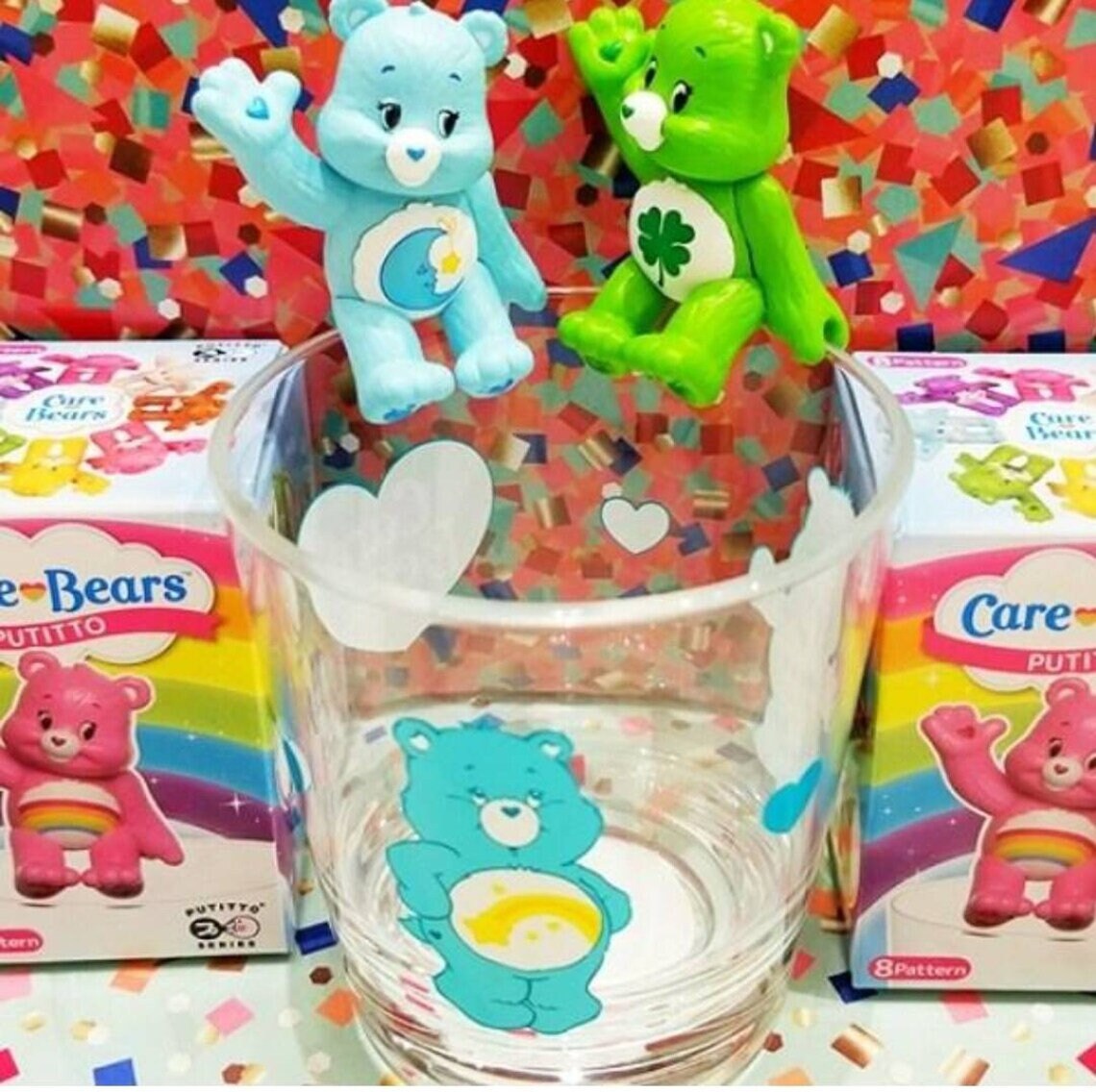 Fun Care Bears Figurines Cup Noodle Holder Putitto Figurines Care Bear ...