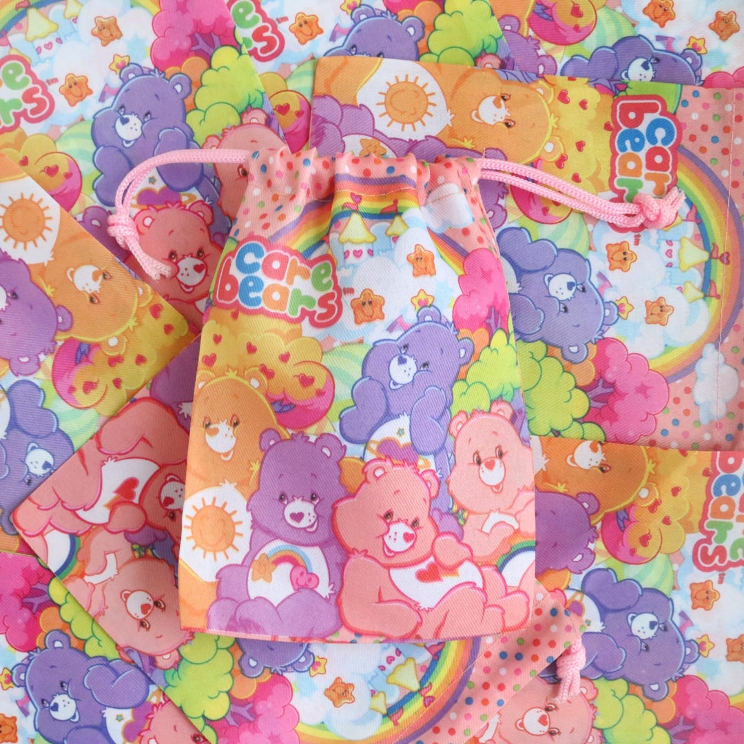 Care Bears Drawstring Bag Storage Bag Little Purse Carebears Care Bear ...