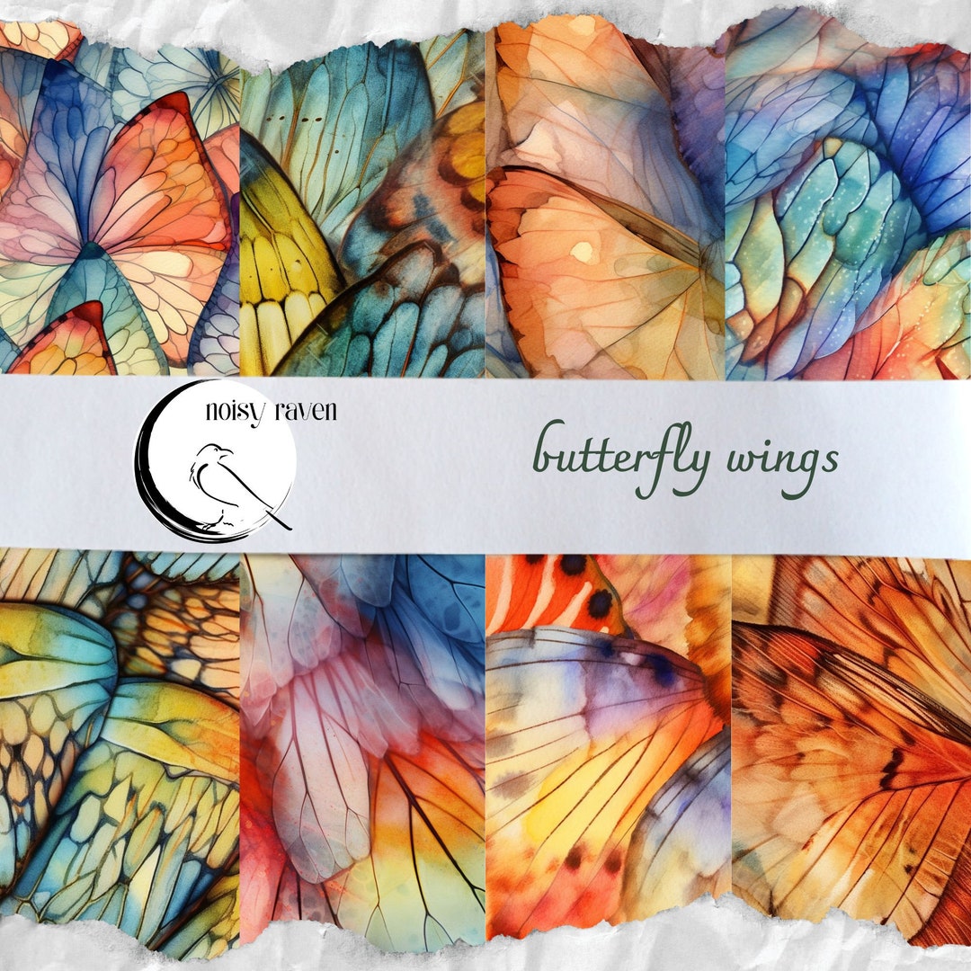 Butterfly Wings Seamless Patterns - Ethereal Beauty for Your Designs ...