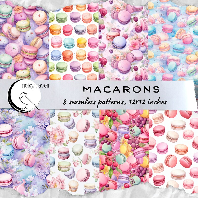 Macaron Print - Etsy
