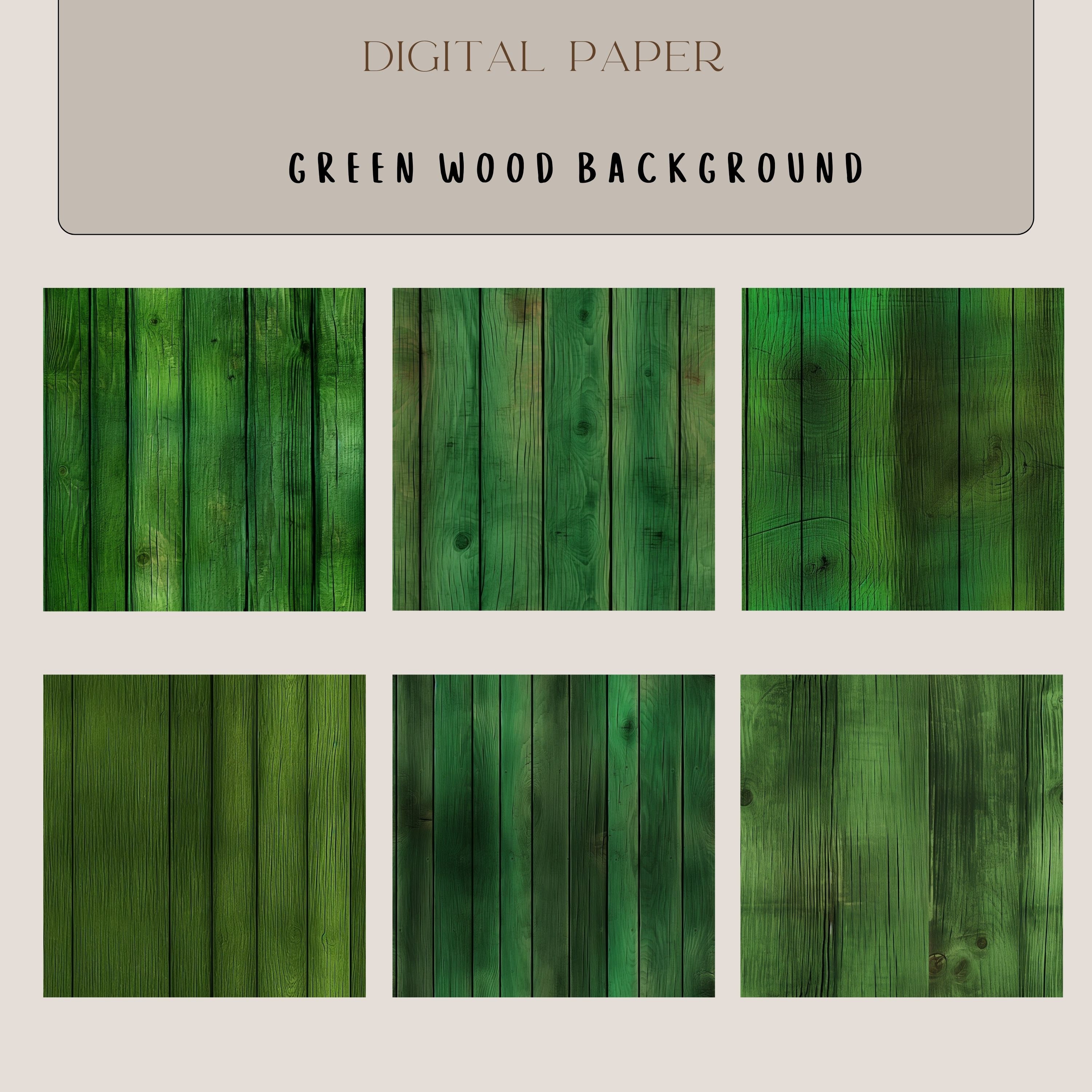 Green Wood Seamless Patterns Wood Photo Backdrop Nature-inspired ...