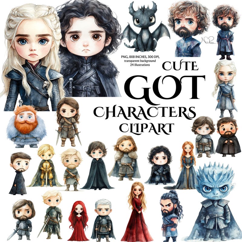 Game Thrones Clipart - Etsy