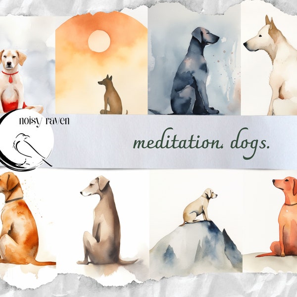 Zen Dog Art - Etsy