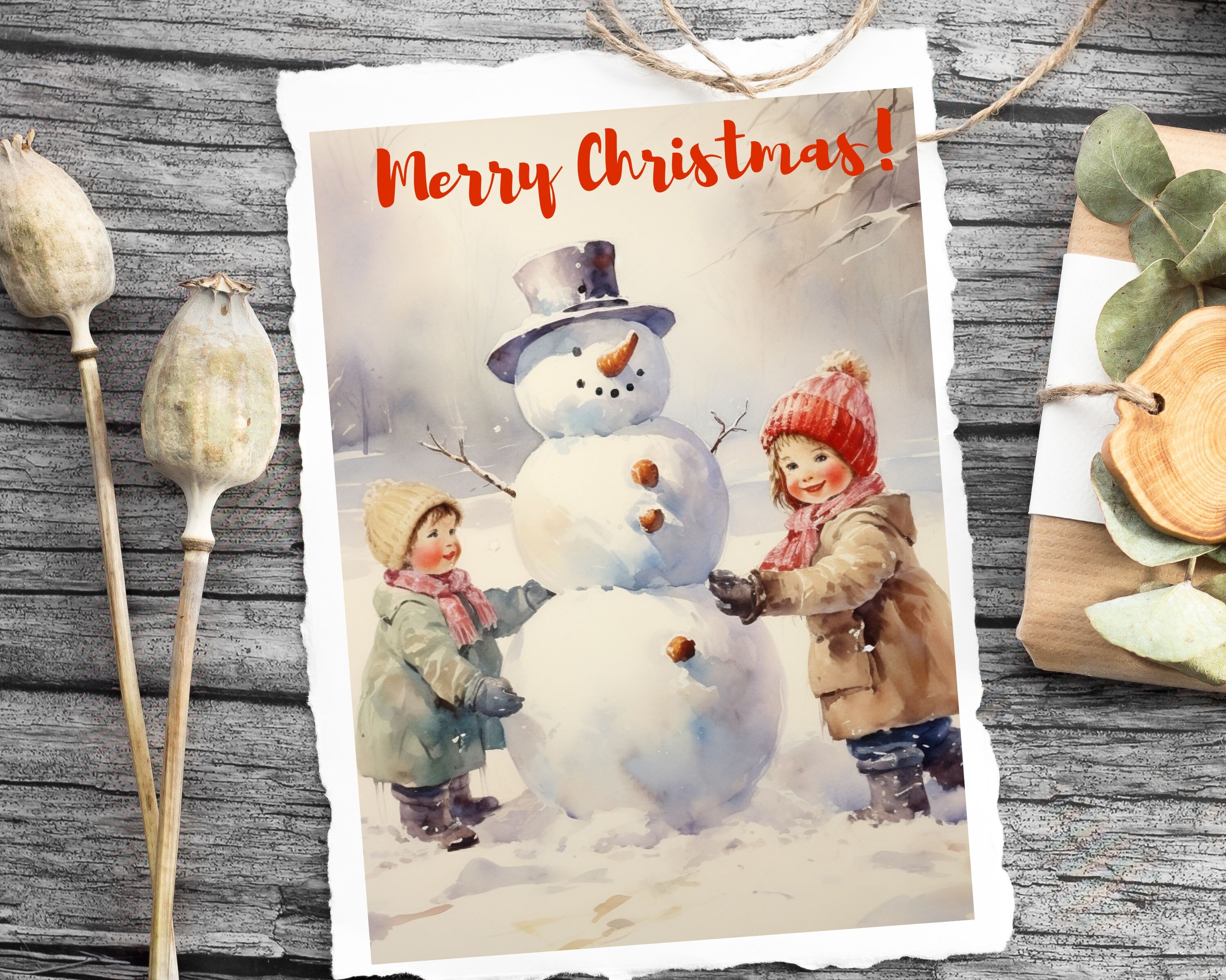 Capturing Nostalgia: Kids Playing in the Snow Bygone Winters ...