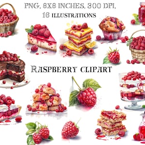 Raspberry Recipes Clip Art - Elevate Your Culinary Creations With ...