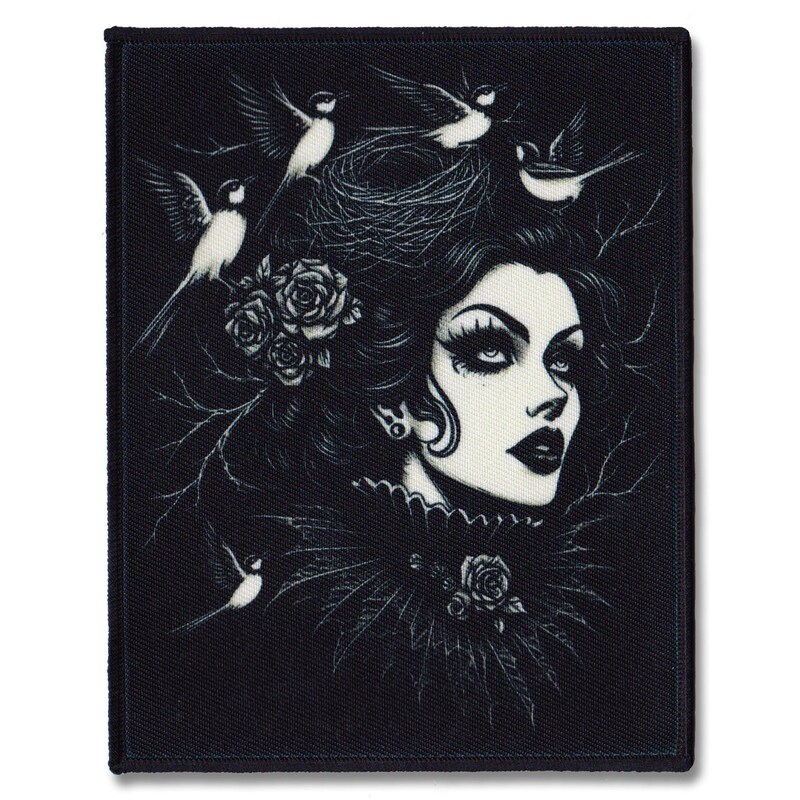 Victorian Goth Patch - Etsy UK
