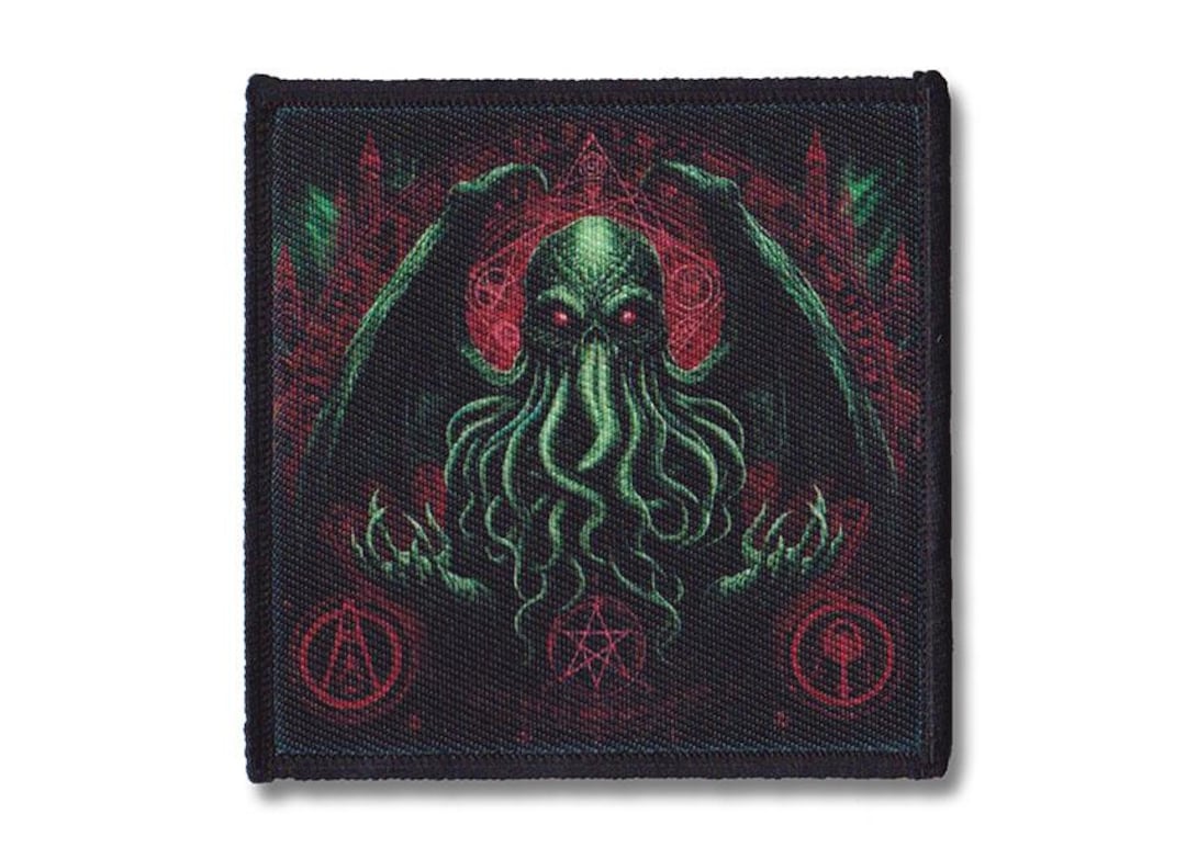 Cthulhu Gothic Horror Patch – Lovecraft's Dark Mythology - Etsy