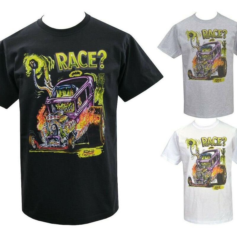 Monster Hot Rod T Shirt - Etsy