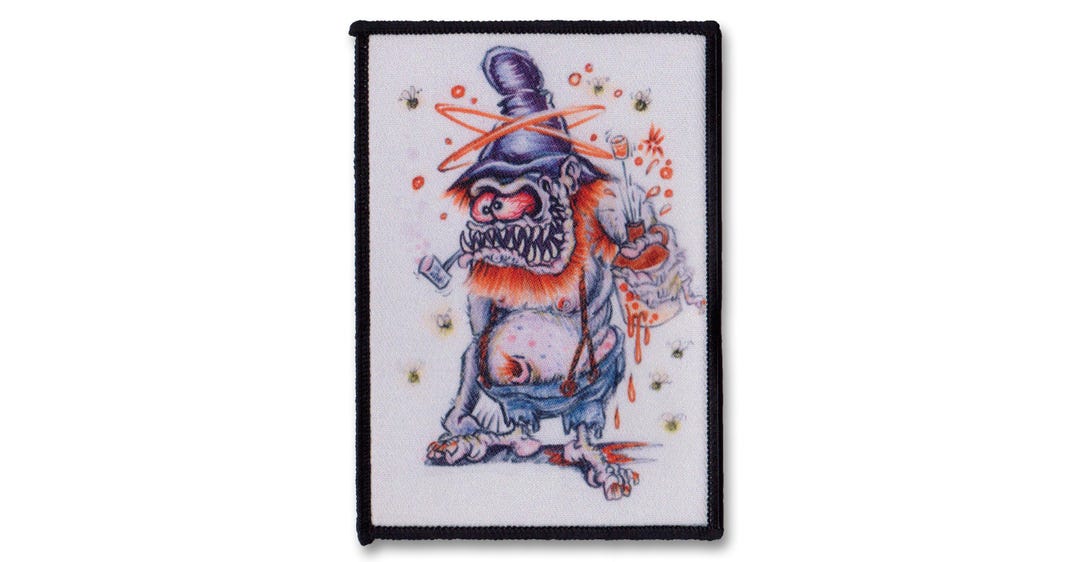 Cuzzin Mutant Hillbilly Patch - Punk Rock Sew-on Badge - DIY ...