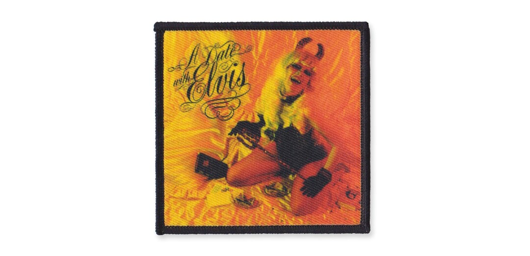 The Cramps "a Date With Elvis" Patch | Psychobilly Garage Punk Sew-on ...
