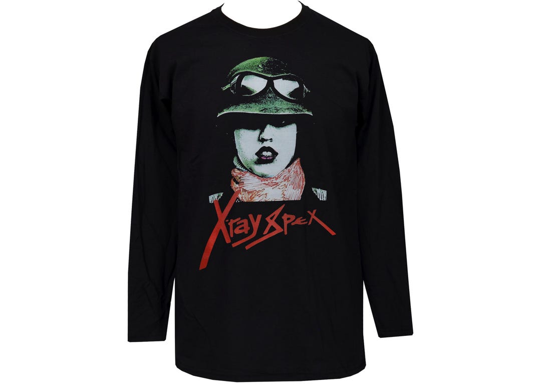 X-ray Spex Men’s Long Sleeve Top | Poly Styrene Helmet Punk Shirt - Etsy