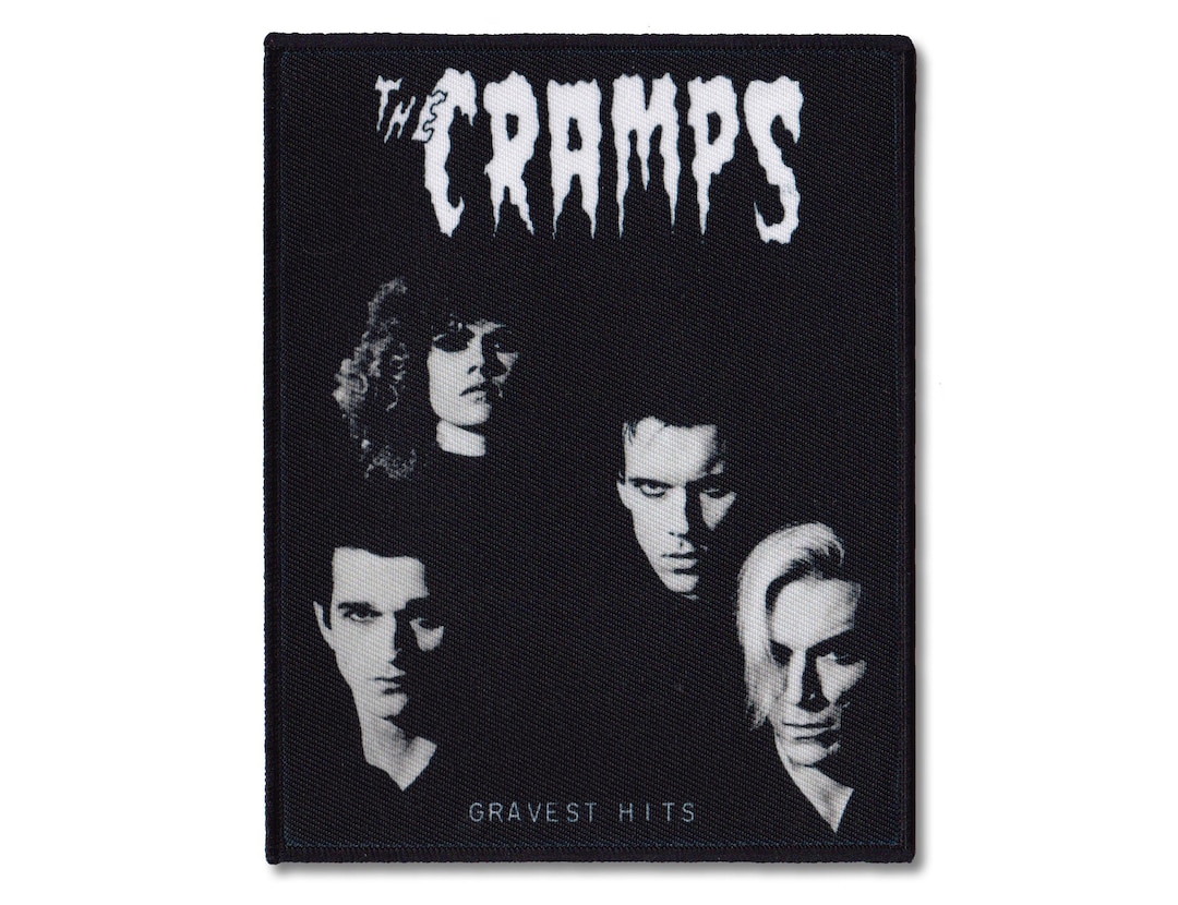 The Cramps Gravest Hits Patch - Sew on Garage Punk Psychobilly Patch ...