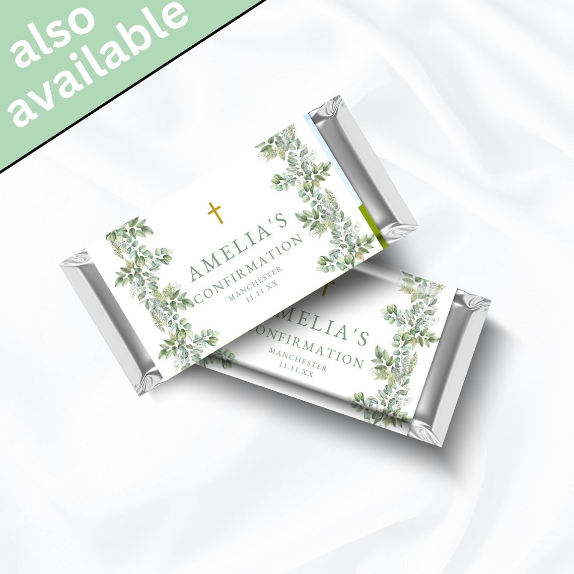 Confirmation Candy Bar Label, Confirmation Party Favor, Girls Party ...