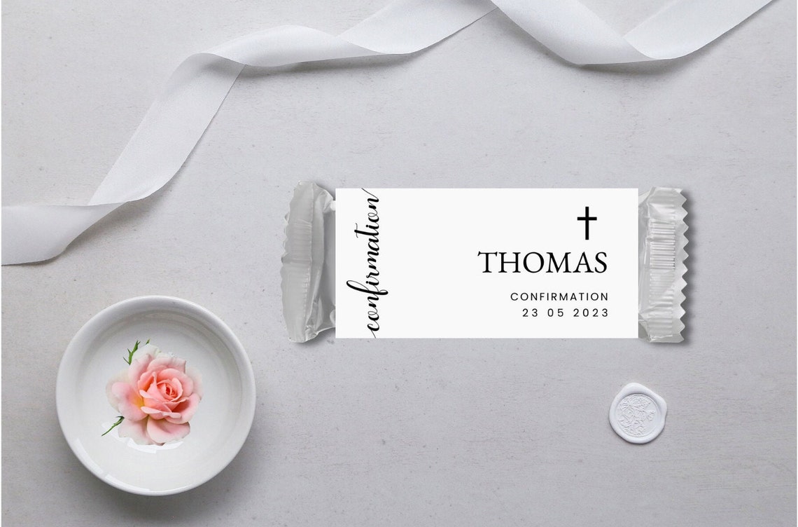 Minimalist Printable Confirmation Bundle, Confirmation Pack, Invite ...