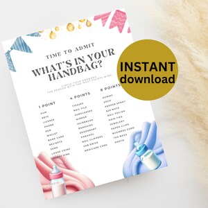 Baby Shower Word Scramble With Answers Baby Shower Game Baby Shower ...