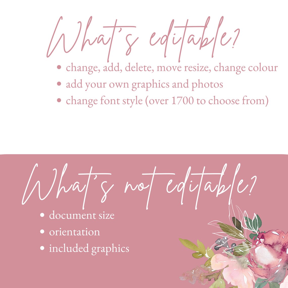 Girls Dedication Printable Invitation, Boho Dedication Invitation ...