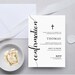 Minimalist Printable Confirmation Bundle, Confirmation Pack, Invite ...