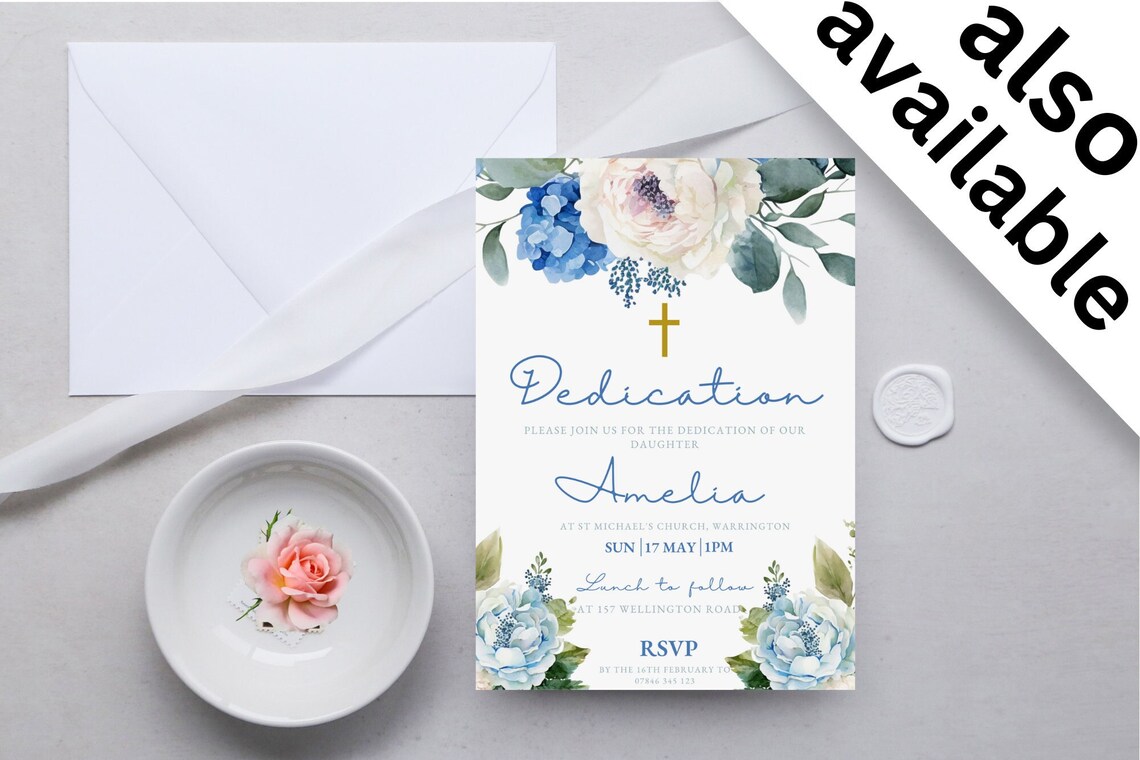 Printable Dedication Welcome Sign Floral Welcome Sign Girls - Etsy