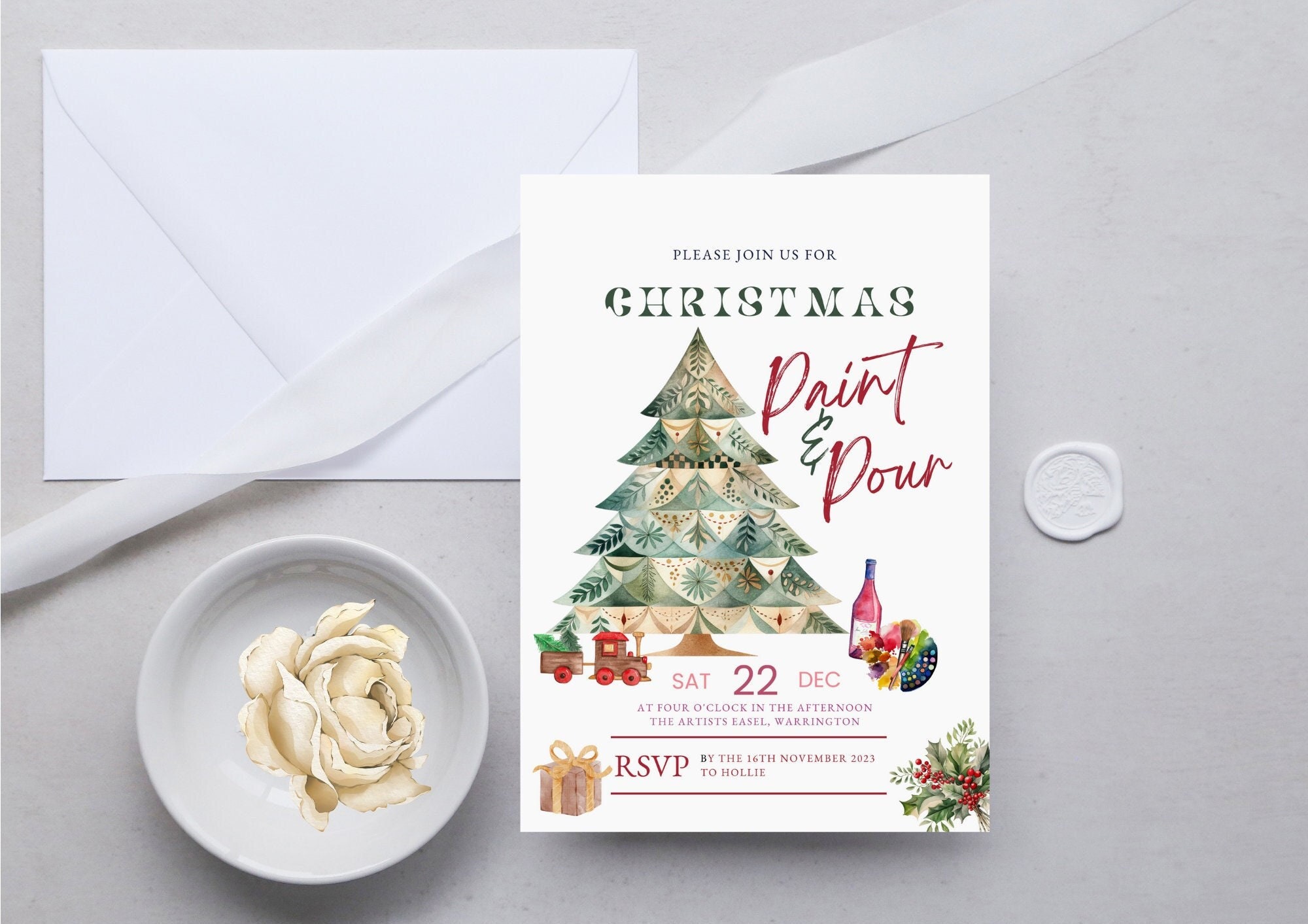 Editable Christmas Letter From Santa, Letter From North Pole, Christmas ...