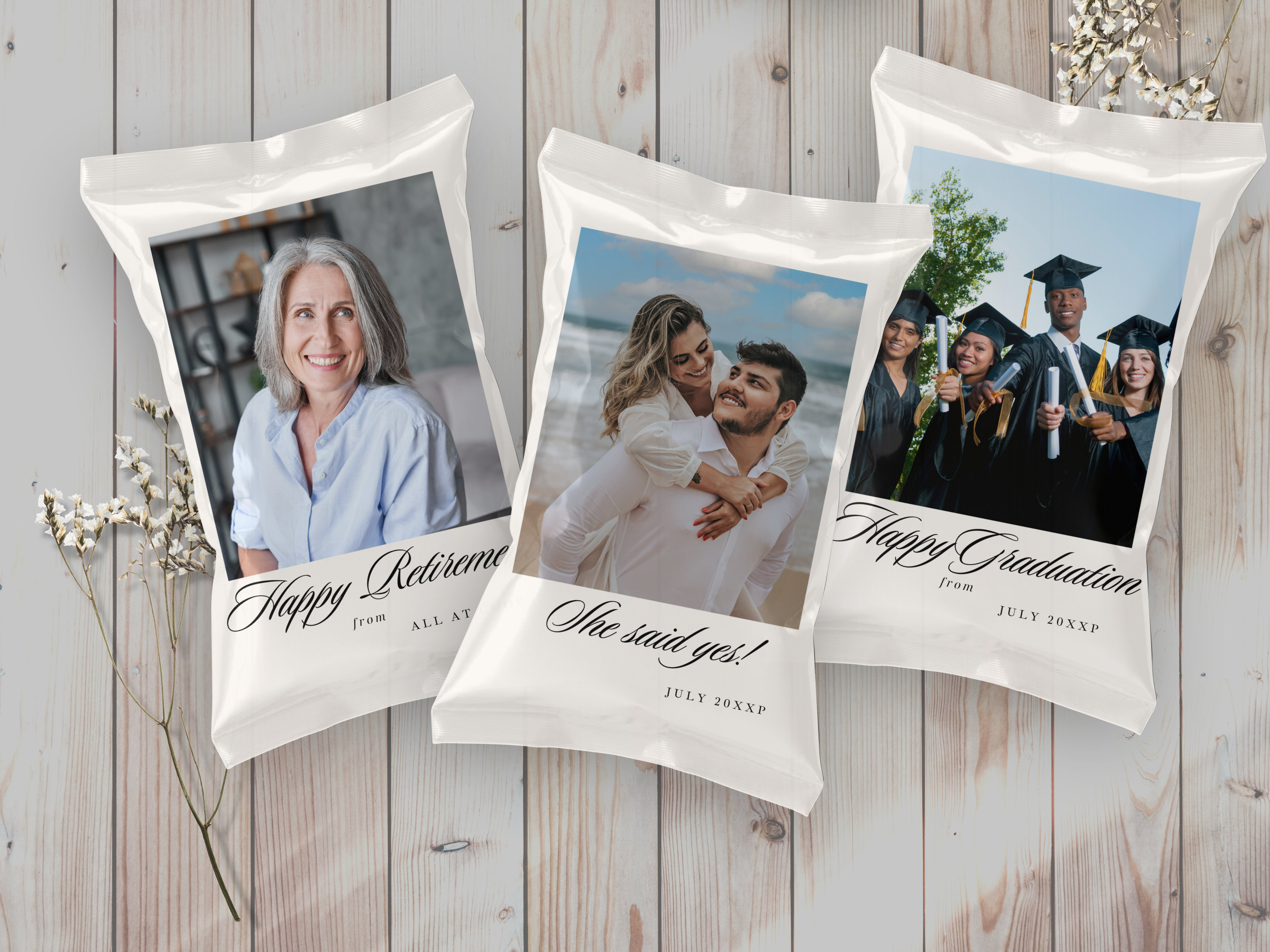 Custom Chip Bags, Personalized Chip Bag, Photo Chip Bag Digital ...