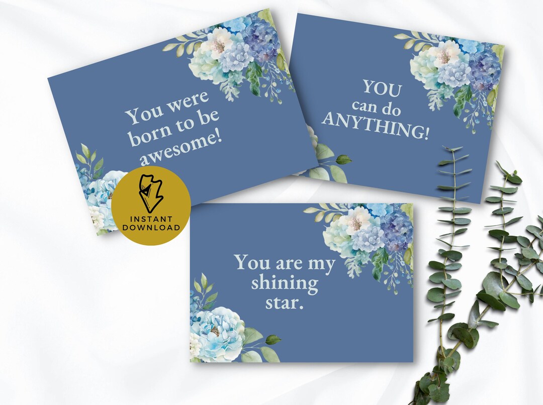 Lunch Box Notes for Teen Girls, Lunch Box Notes Printable ...