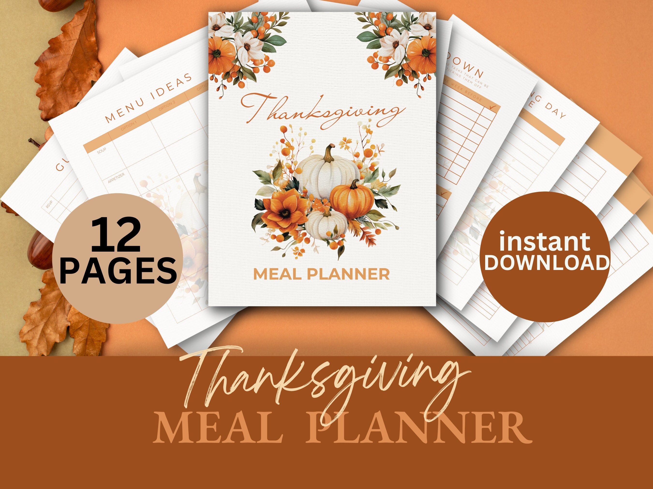 Thanksgiving Scavenger Hunt for Kids, Thanksgiving Dinner Game ...