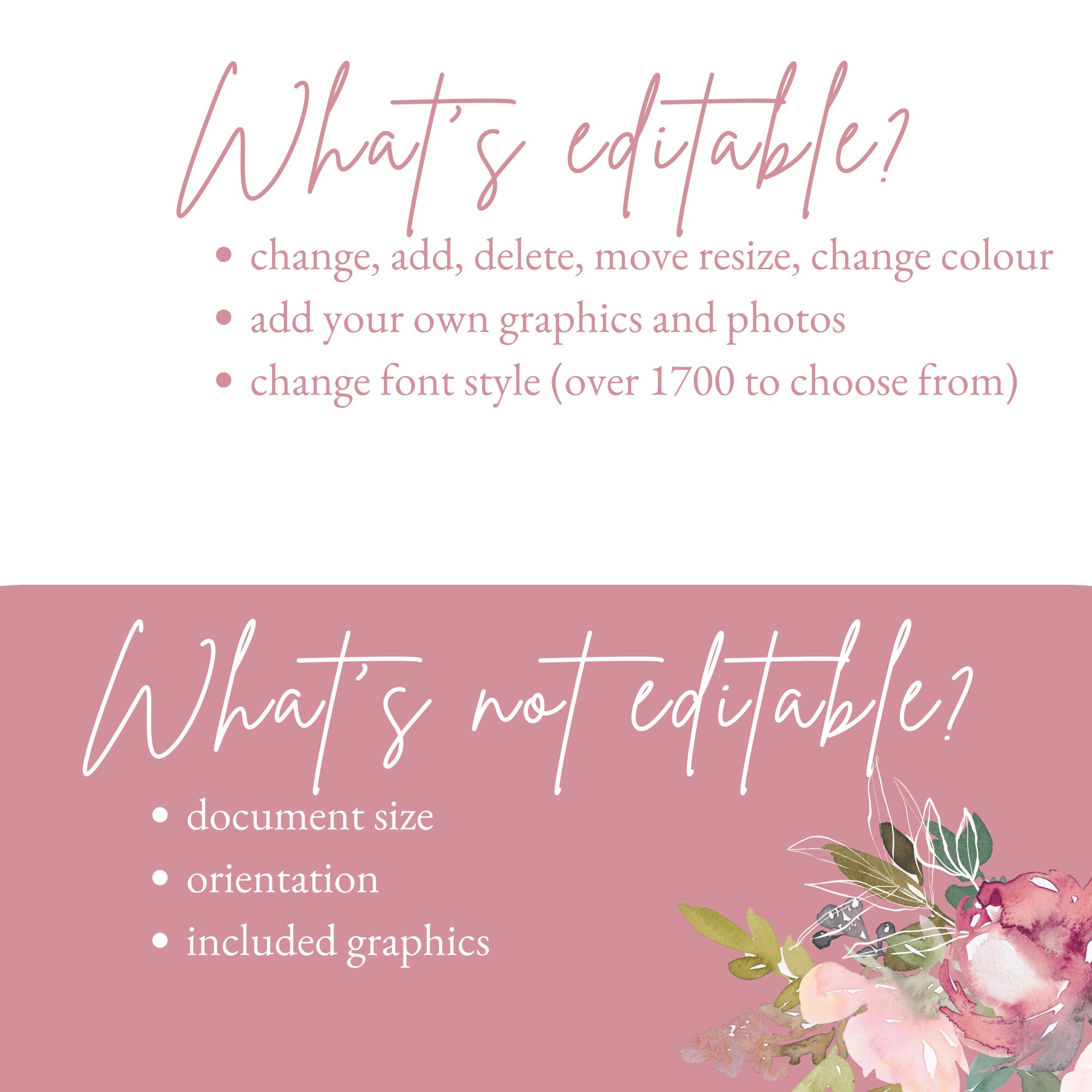First Holy Communion Invitation, Pink Floral First Communion Invite ...