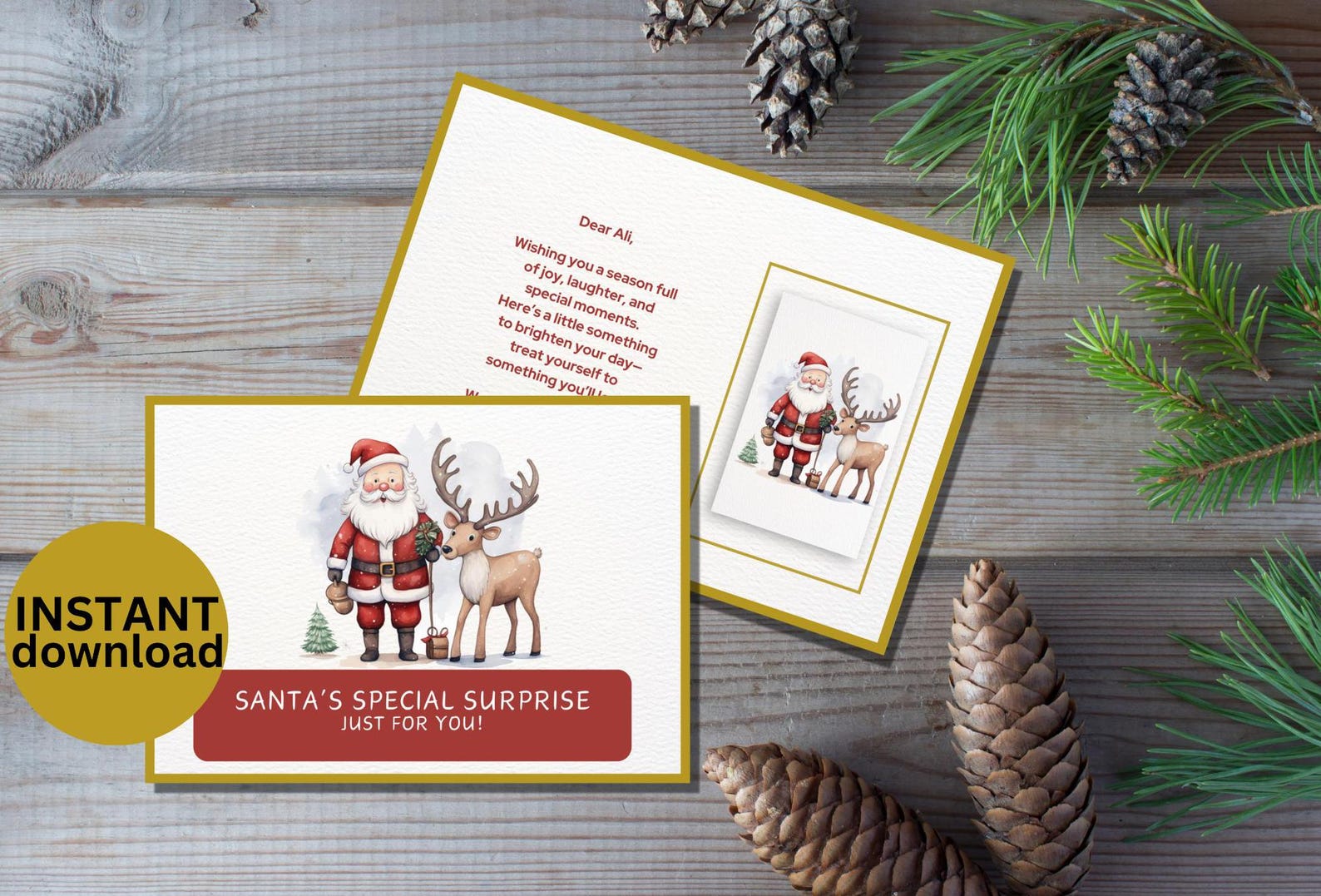 We've Been Jingled Editable Template Christmas Game Printable Holiday ...