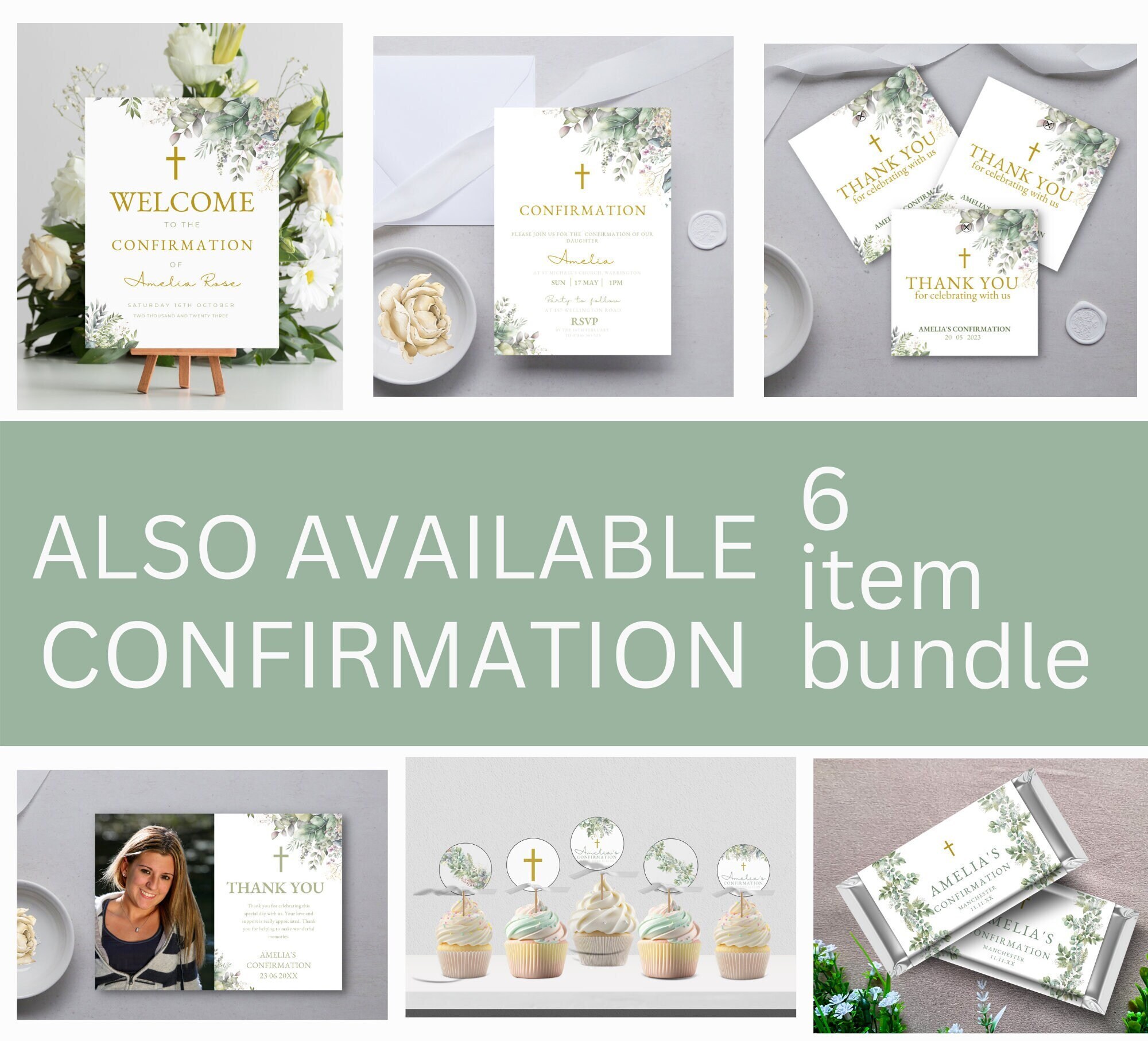 Confirmation Invitation Catholic Confirmation Invitation Dove Editable ...