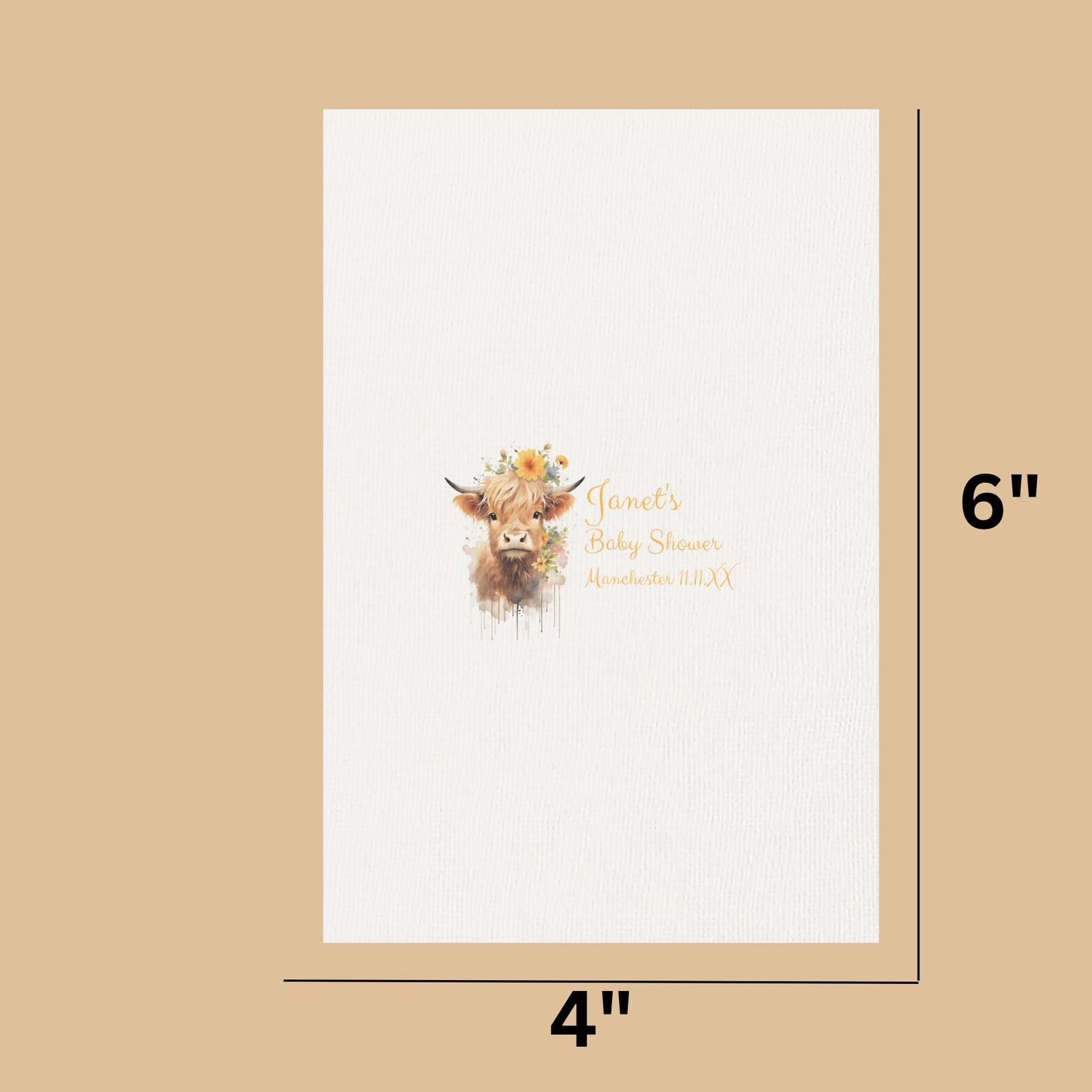 Holy Cow Party Favor, Highland Cow Candy Bar Wrapper, Cow Chocolate ...