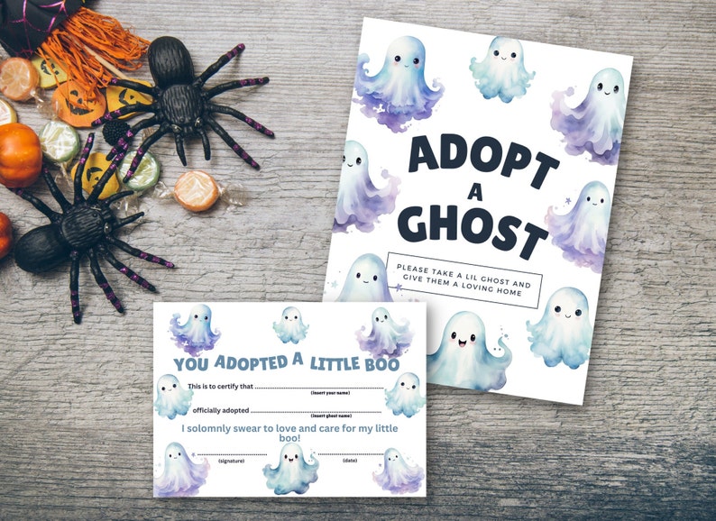 Girly Halloween Party Invitation, Ghost Face Party Invitation, Pastel ...