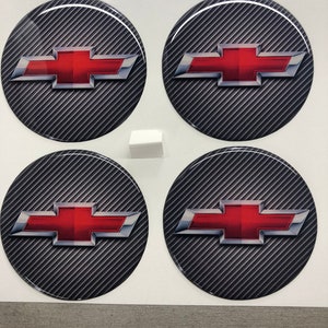 CHEVROLET Domed Hub Cap Decal for Car Domed Center Cap for - Etsy