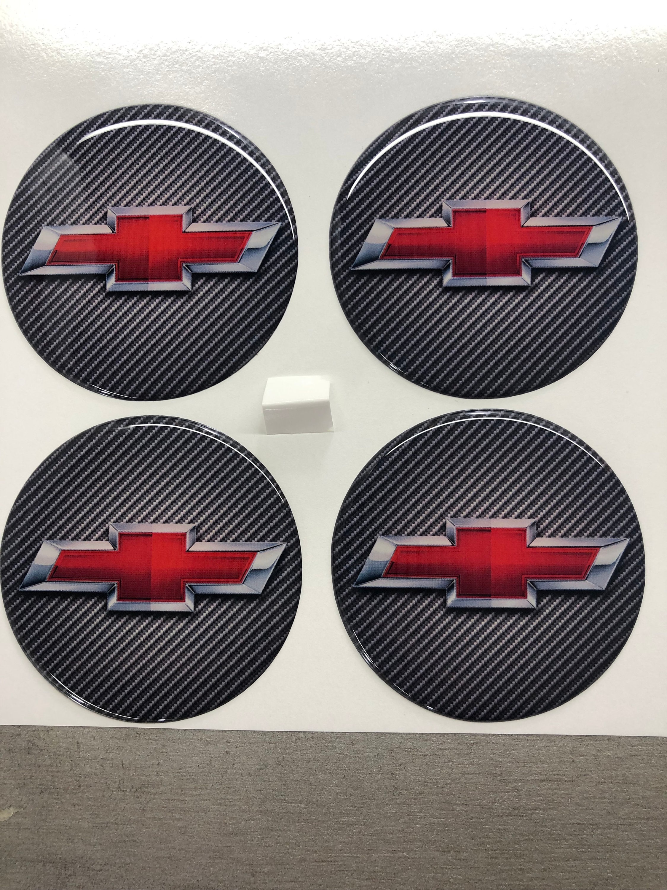 CHEVROLET Domed Hub Cap Decal for Car Domed Center Cap for Wheel Center ...