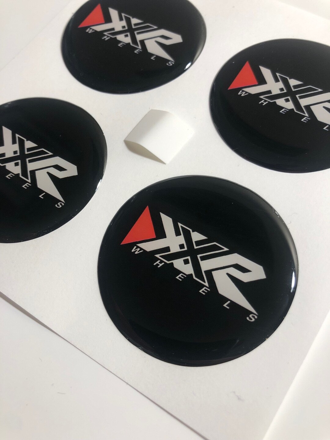 XXR WHEELS Domed Hub Cap Decal for Car Domed Center Cap for Wheel ...