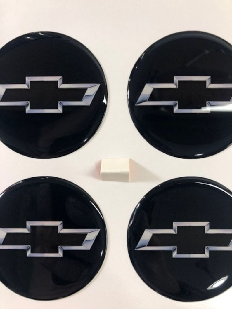 CHEVROLET Wheel Domed Emblem for Car Wheel Center Emblem Domed Sticker ...