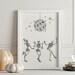 Dancing Skeletons Halloween Wall Art • Elegant Disco Ball Aesthetic ...